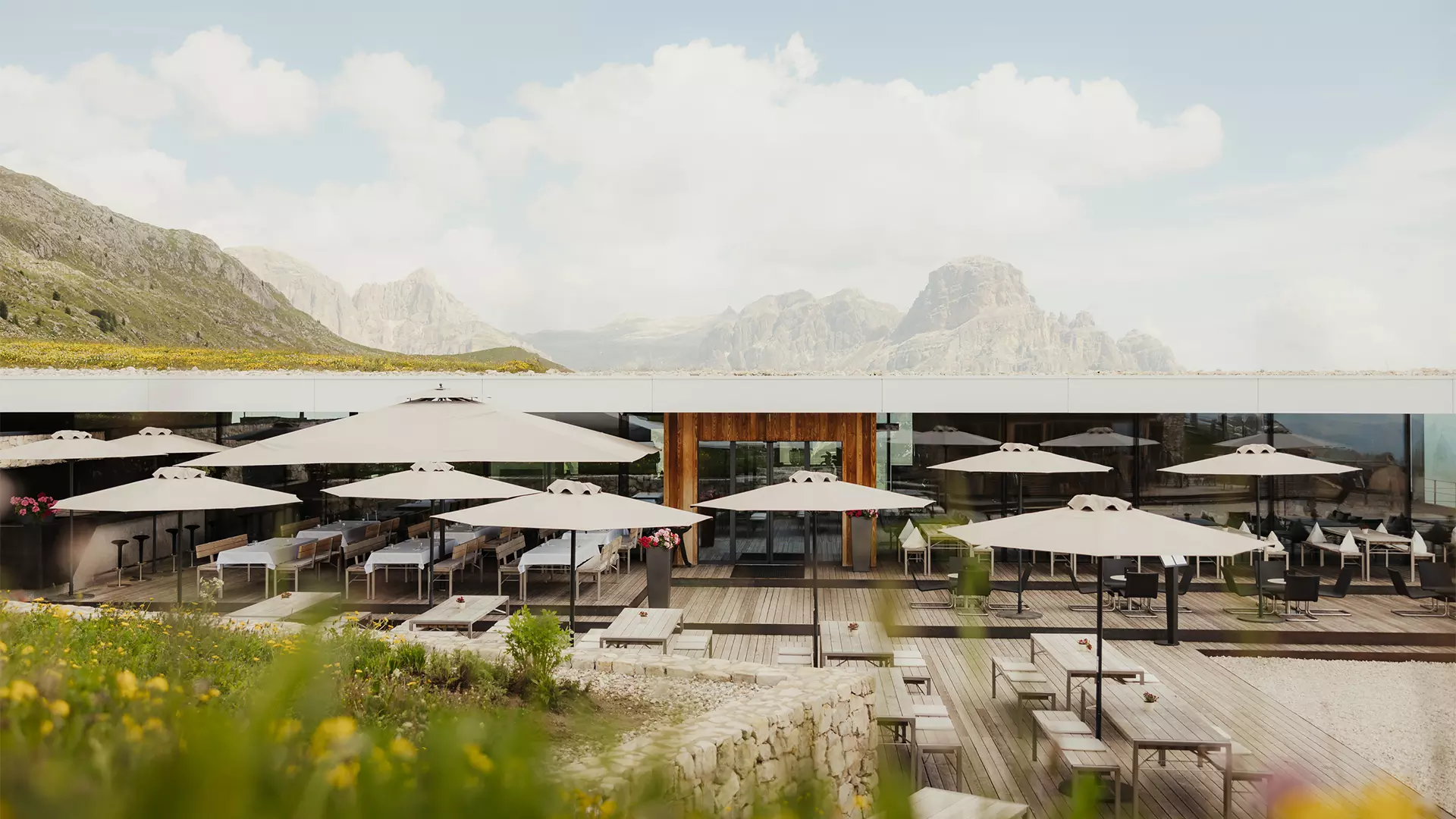 Rifugio Piz Boé Alpine Lounge in Alta Badia